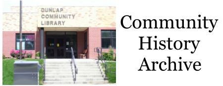 Digital Archives of the Dunlap Public Library